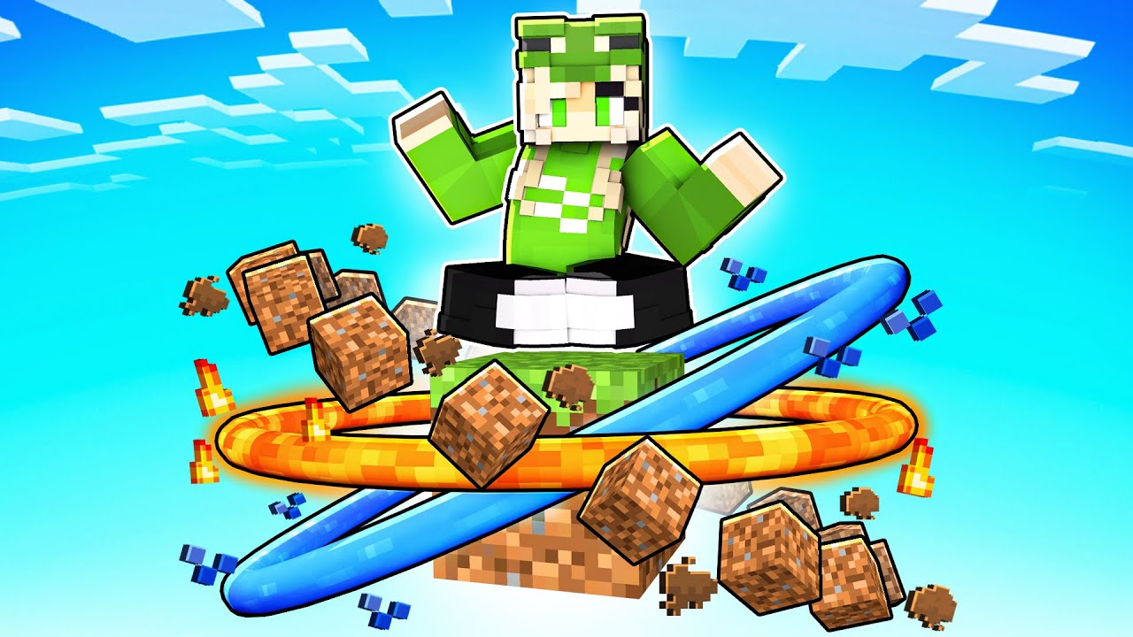 ONE BLOCK auf einen ELEMENT BLOCK! - YouTube
