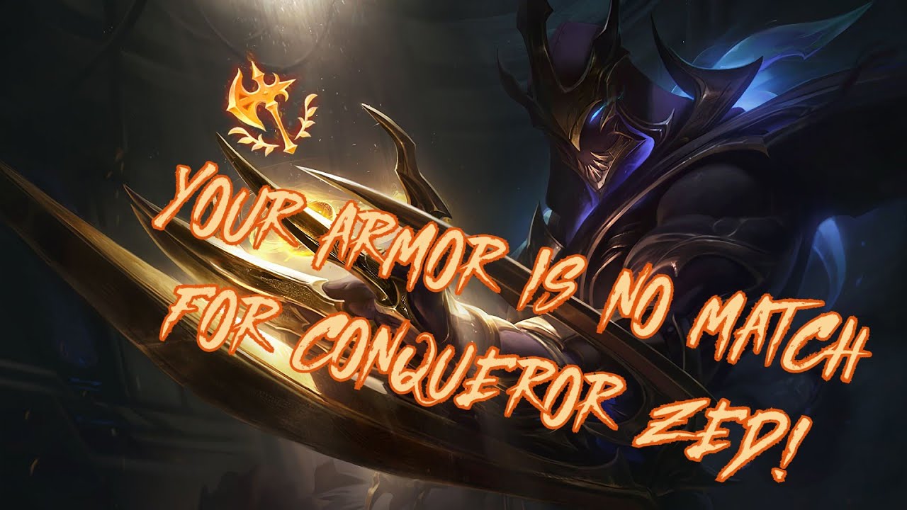 CONQUEROR ZED HIGHLIGHTS: You did not evade my Qs Ryze!!! - YouTube