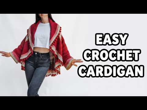 Crochet Tutorial for Mandala Cardigan
