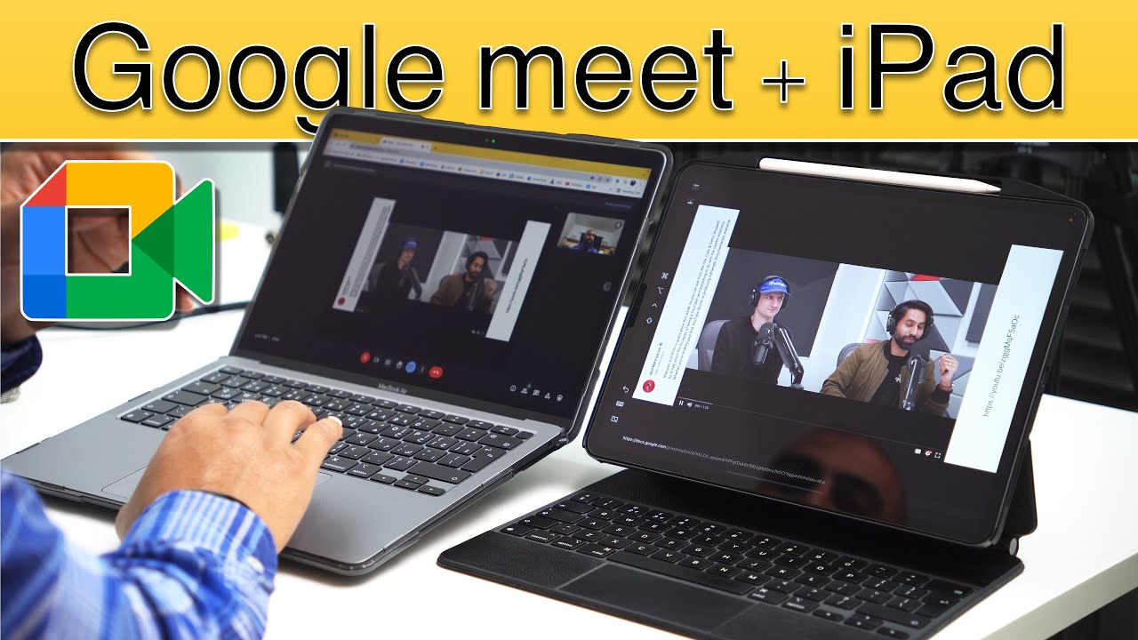 This is How to use Google Meet with an iPad #Sidecar - YouTube