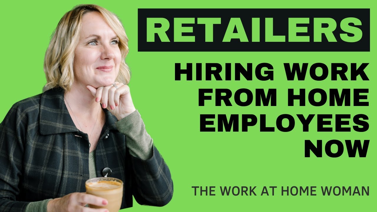 Work From Home Retail Jobs Hiring Now - YouTube