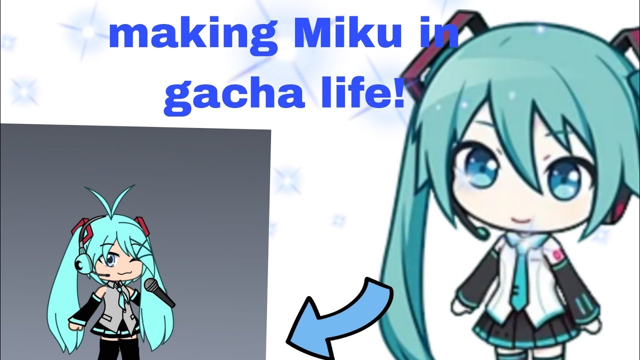 //making miku in gacha//by @roonroonlulu_.official //#miku #gacha # ...