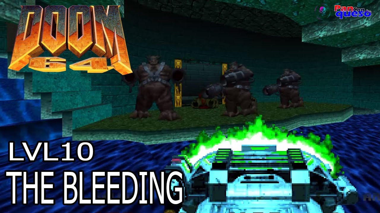 DOOM 64 (100%) - MAPA 10: The Bleeding - YouTube