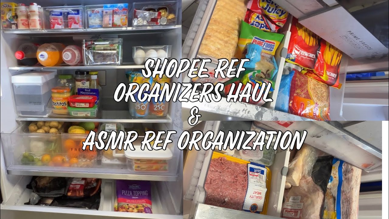Shopee Ref Organizers Haul & Ref Organization ASMR - YouTube
