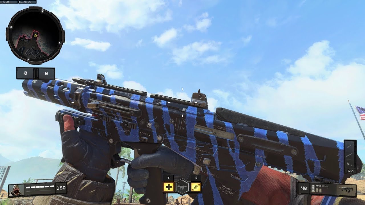 Black ops 4, Secret camos! Black hex, Blue tiger and Rainbow Diamond ...