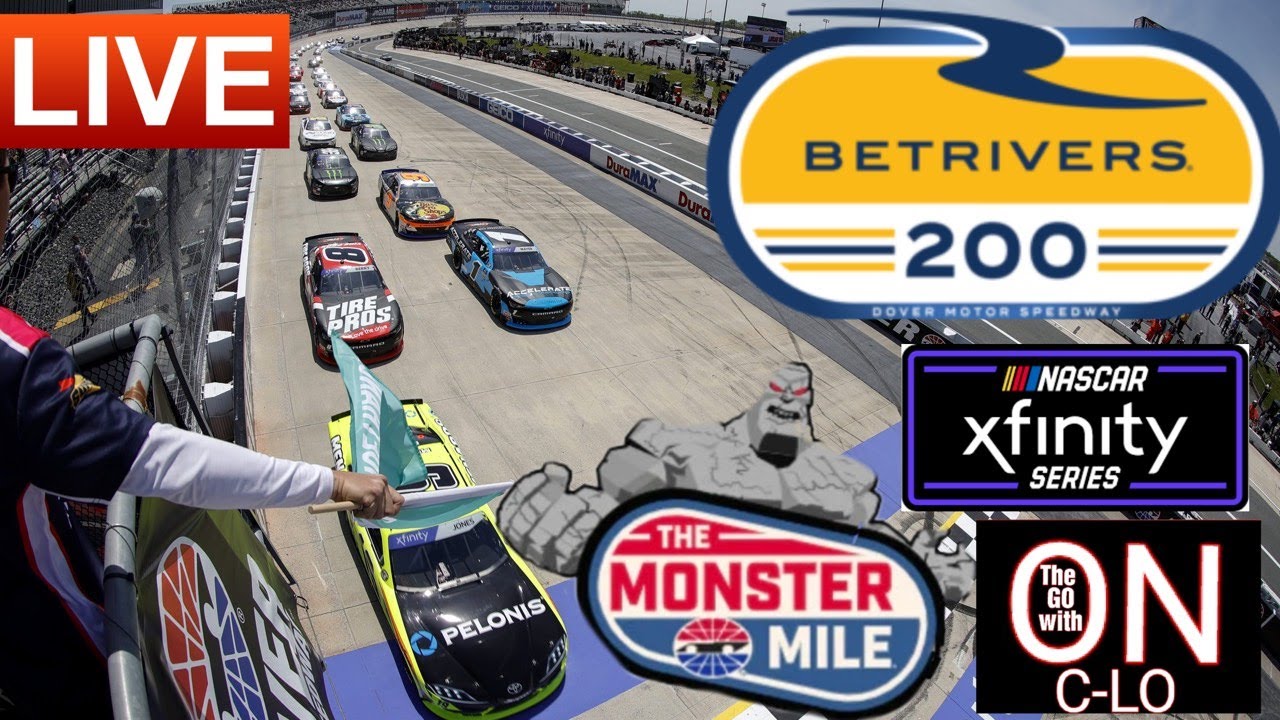 🔴BETRIVERS 200 at Dover Motor Speedway. Live Nascar Xfinity Series ...