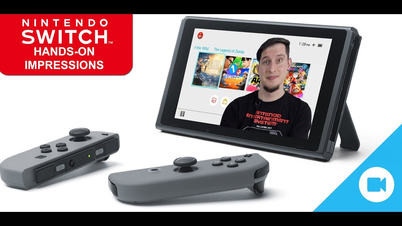 Hands-On Impressions With Nintendo Switch - YouTube