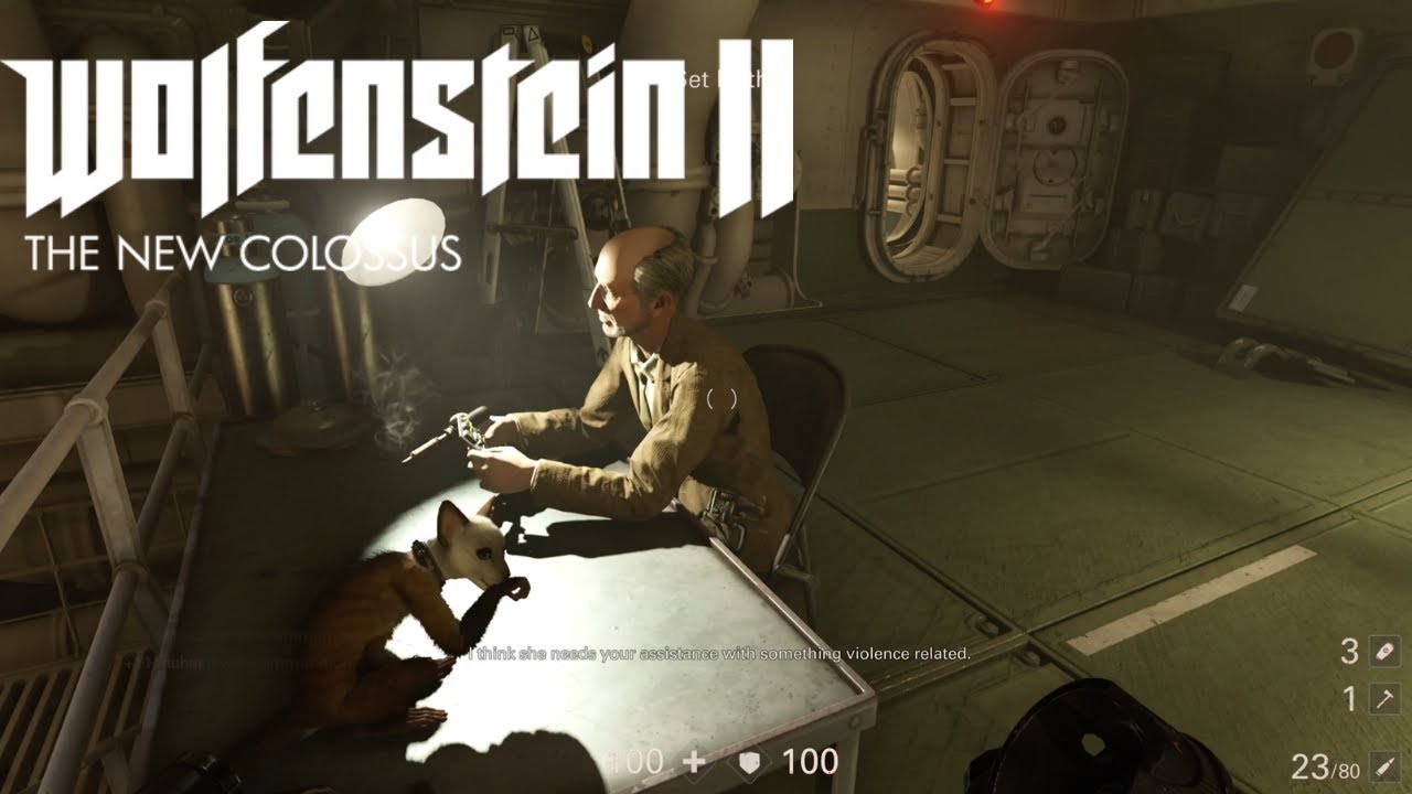New Day Renewed Vigor | Wolfenstein II: The New Colossus Ep 13 - YouTube