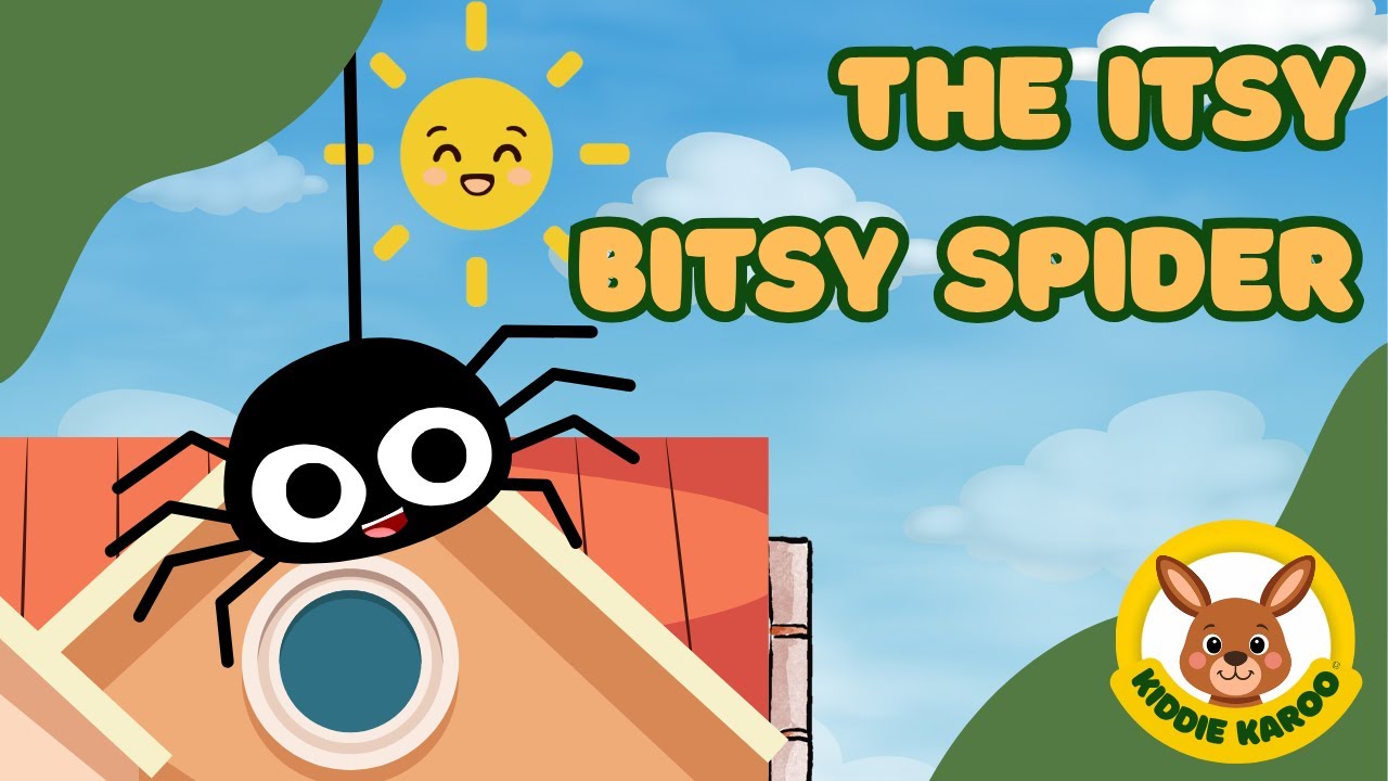 The Itsy-Bitsy Spider| Kids nursery rhymes| Kiddie Karoo - YouTube