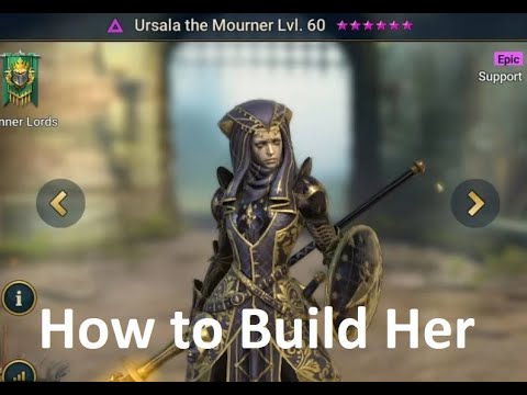 Ursala the Mourner - How to Build Her Raid Shadow Legends - YouTube