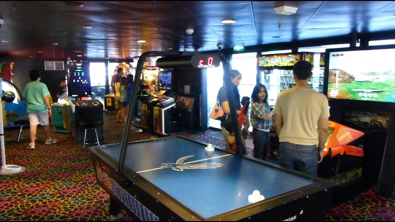 Norwegian Epic - Video Arcade - YouTube