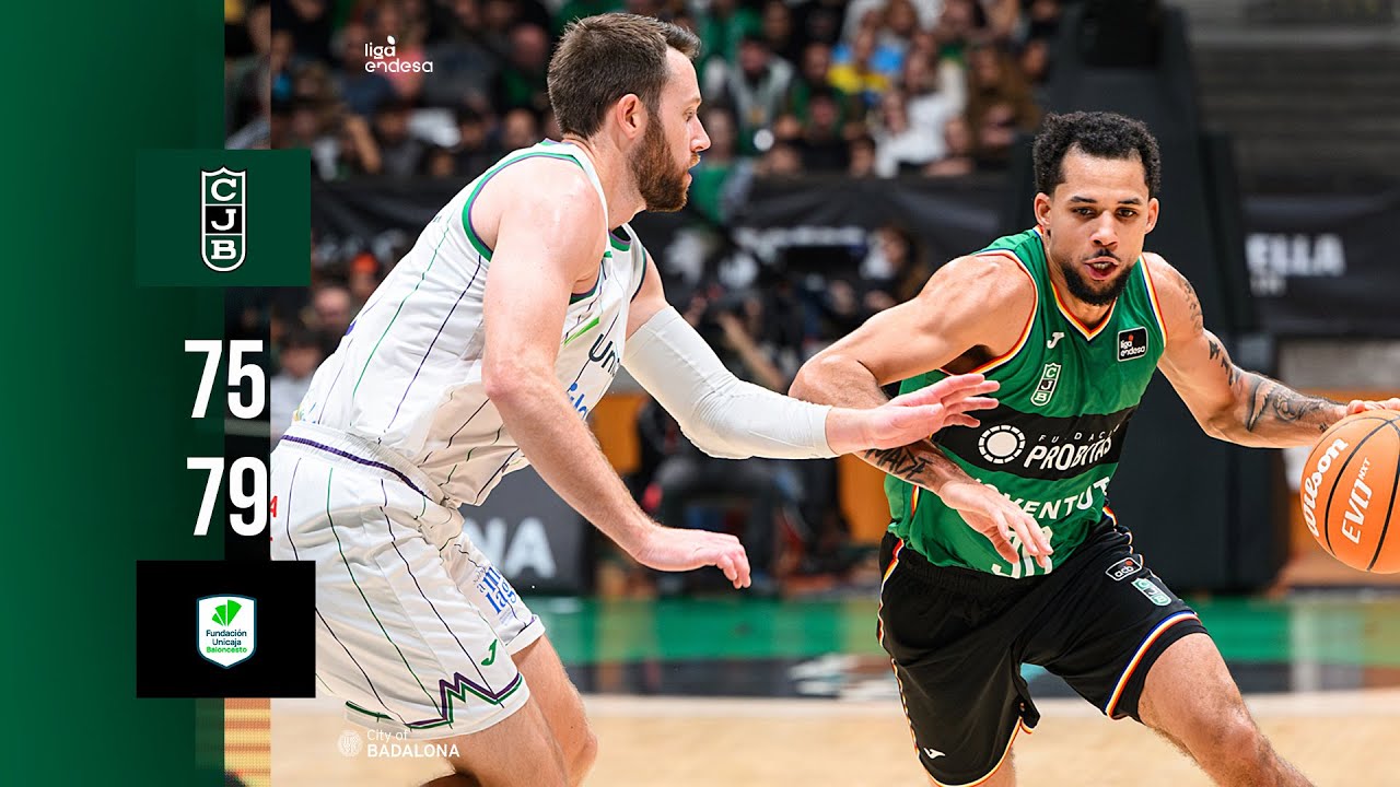 J7 ACB: Club Joventut Badalona 75-79 Unicaja Málaga - YouTube