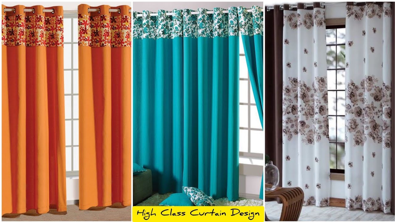 Modern High Class Curtains Design For Living Room / Bedroom - YouTube