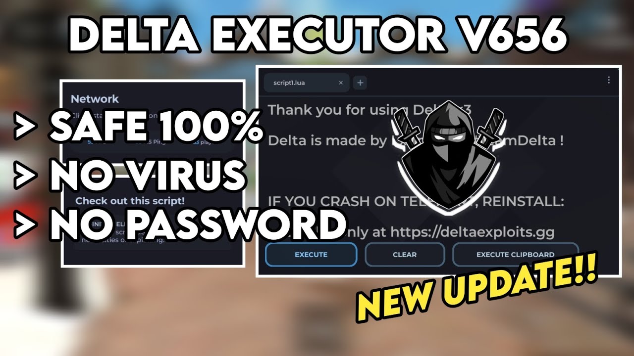 NEW UPDATE - DELTA EXECUTOR MOBILE V656 - YouTube