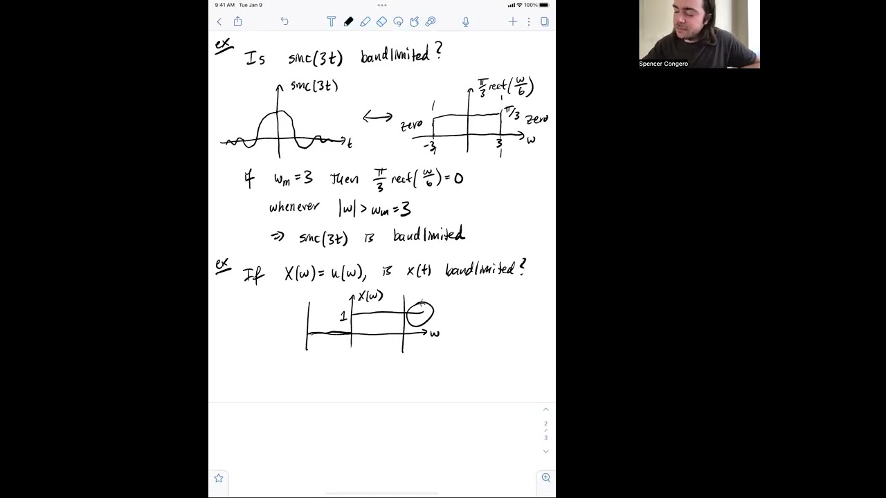 Bandlimited Signals || ECE 45 - YouTube