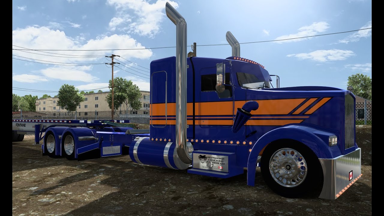 ATS small run from Baton Rouge to Meridian 363km - YouTube