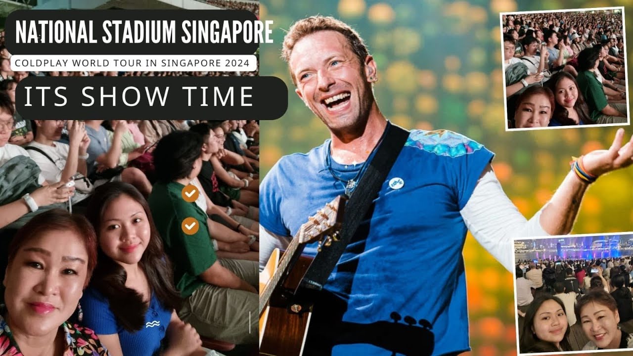 ColdPlay Concert Singapore, National Stadium - YouTube