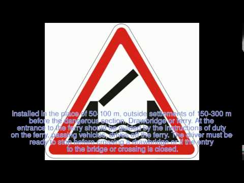 Road sign Drawbridge for Dummies - YouTube