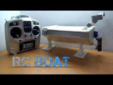 DIY Single Motor RC Boat Build | Microzone transmitter Mc6c #rcboat ...