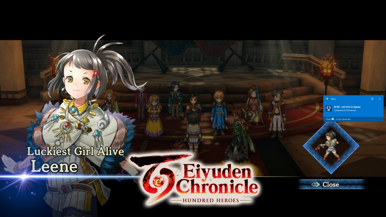 How to Recruit Leene 120 Collected Heroes Trophy Eiyuden Chronicle ...