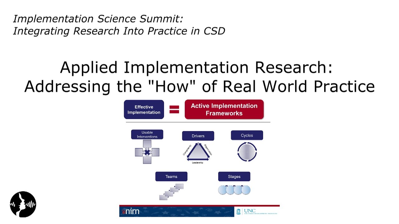 Renée Boothroyd: Applied Implementation Research - YouTube