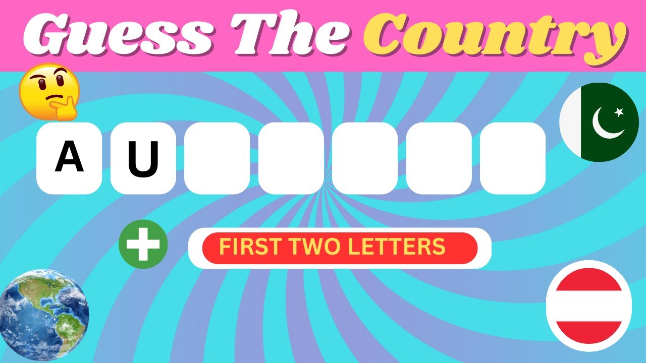 Guess the Country: First 2 Letters Challenge!🌍 #quiz #trivia - YouTube