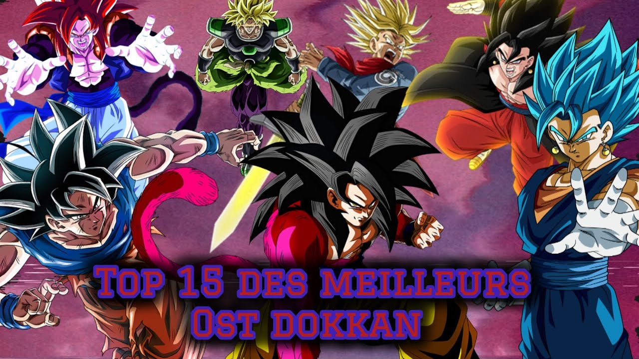 TOP 15 DES MEILLEURS OST DOKKAN 2 - YouTube