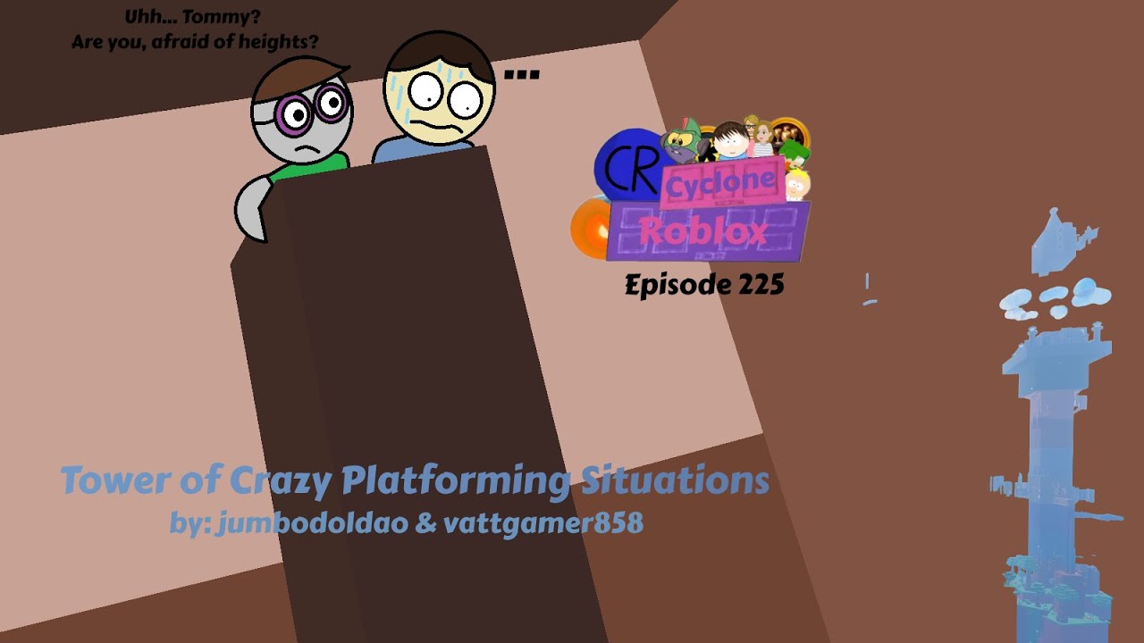 Completing Tower of Crazy Platforming Situations (Cyclone Roblox ...