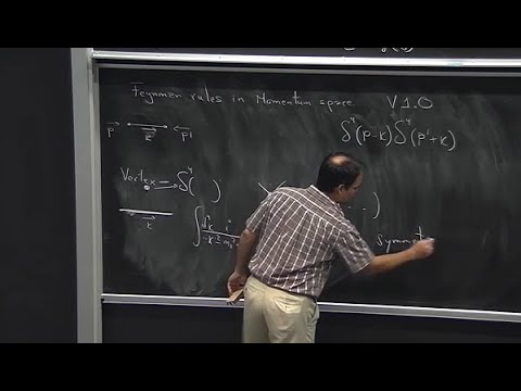 Freddy Cachazo Quantum Field Theory I Lecture 7 - YouTube