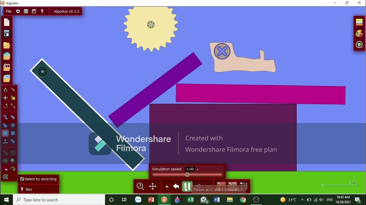 phần 1 : cách chơi algodoo:tools - YouTube