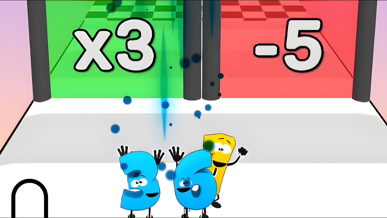 Numbers Run 3D - best epic race with more satisfying fun - YouTube