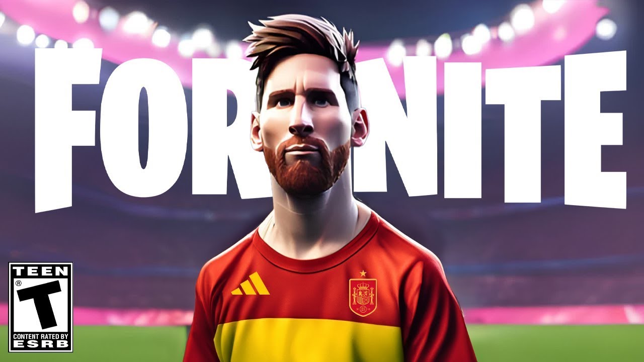 BEM VINDO MESSI no FORTNITE😮😮! - YouTube