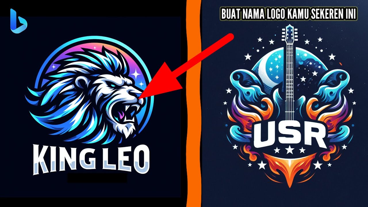 CARA BUAT LOGO 3D PAKAI NAMA || BING IMAGE TUTORIAL - YouTube