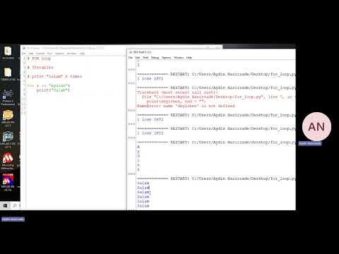 6. Python-da FOR dövrü | for-else | break | continue - YouTube