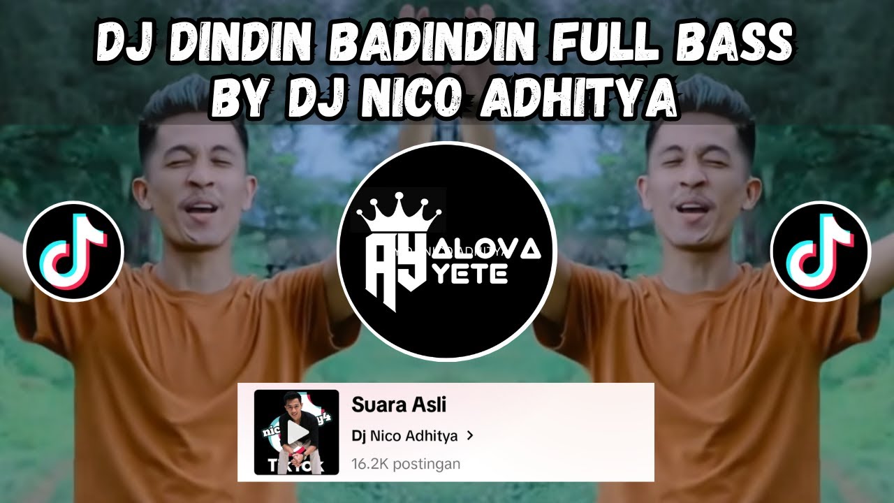 DJ DINDIN BADINDIN OI DINDIN BADINDIN FULL BASS VIRAL TIK TOK || DJ MINANG TERBARU 2024 - YouTube