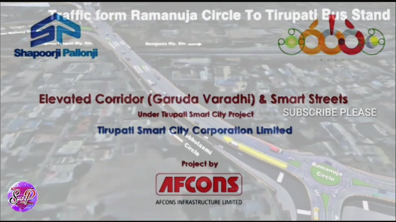 Tirupati Smart City Project || Garuda varadhi , Smart Streets || Afcons ...
