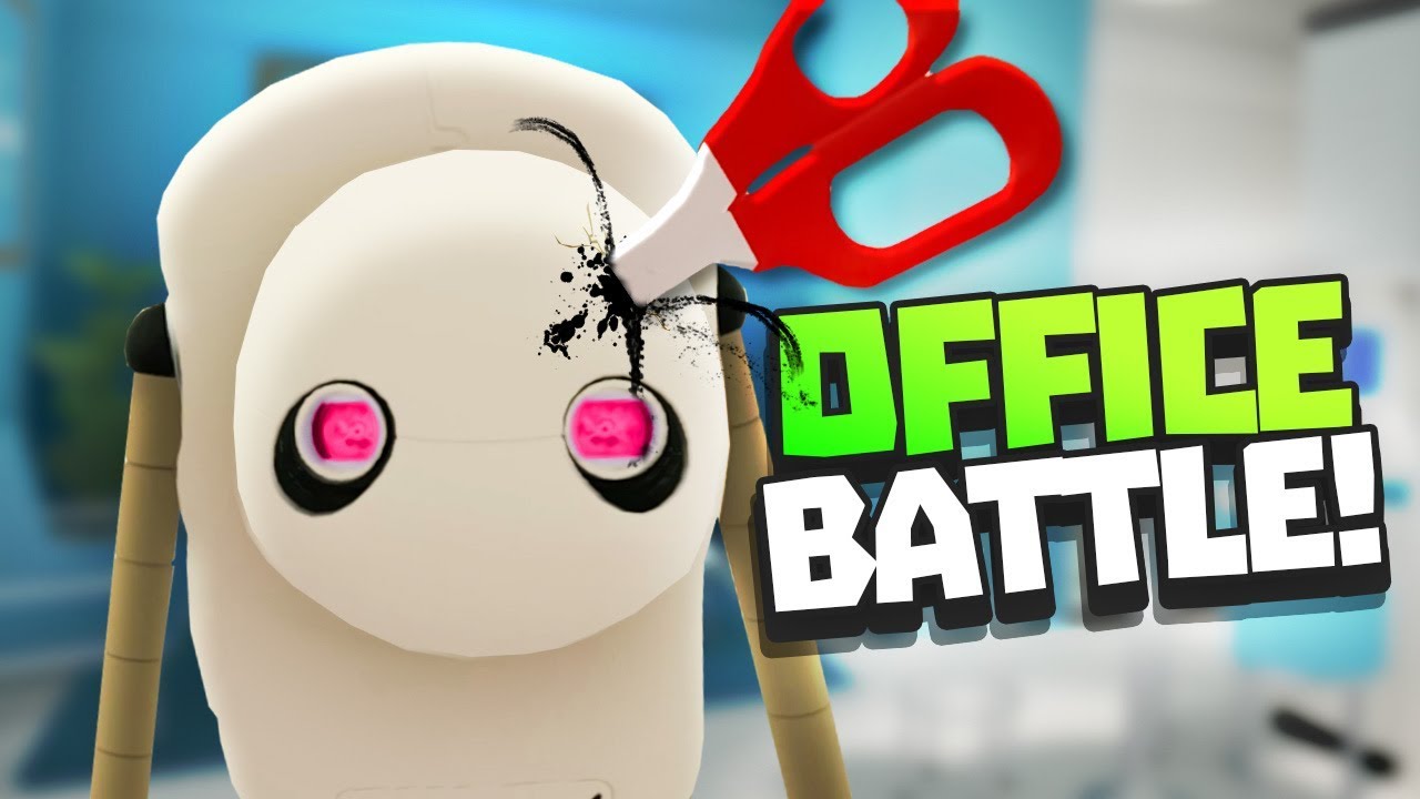 BATTLING EVIL OFFICE BOTS - Budget Cuts Gameplay - VR HTC Vive Pro ...