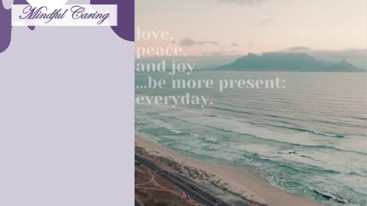 Mindful Caring and Meditation Be More Present 1 - YouTube