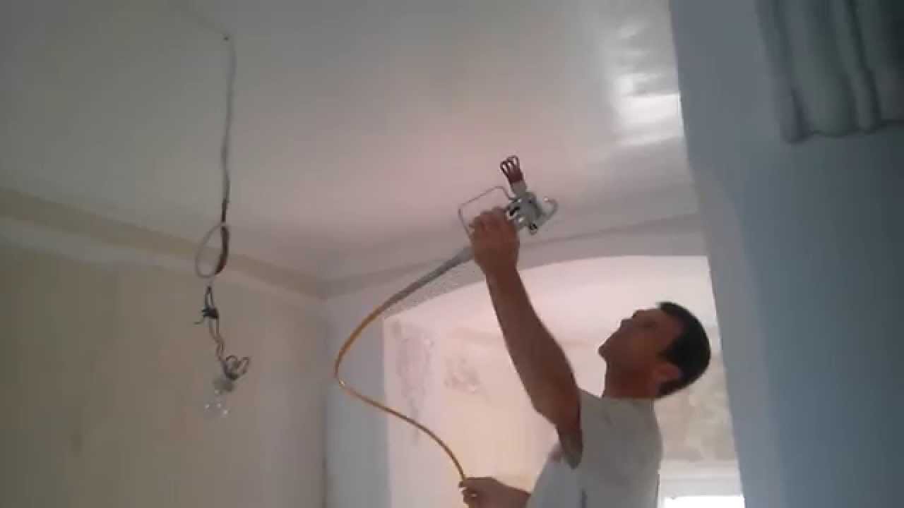 Wagner ProjectPro 117 Airless Farbsprühgerät in Aktion - YouTube