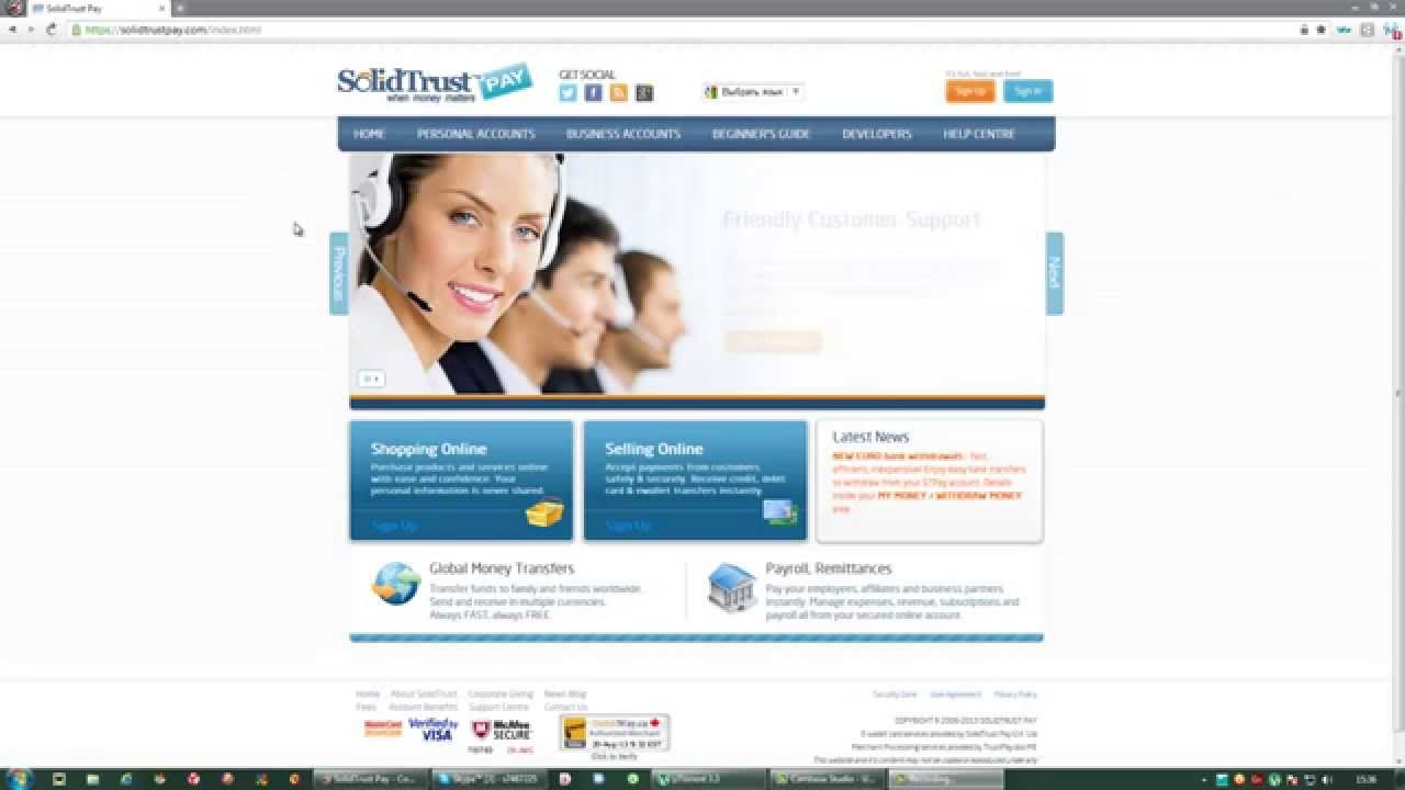 Solidtrustpay Солидтрастпэй -Регистрация,Верификация, Привязка карт и Экскурсия по Кабинету ...