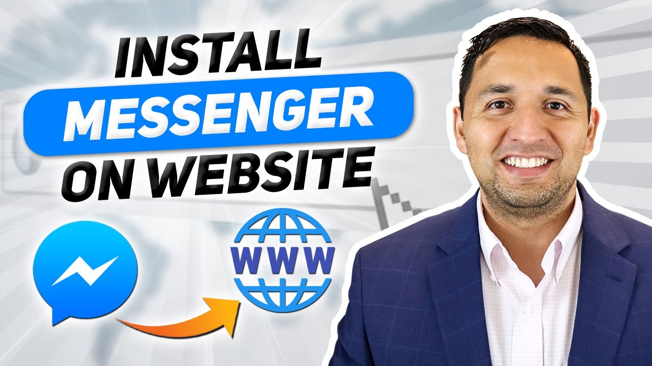 How To Install Meta Messenger On Website - YouTube
