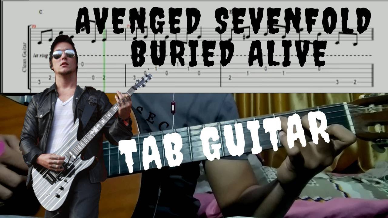 Avenged SevenFold - Buried Alive (Tutorial Gitar) TAB Gitar - YouTube