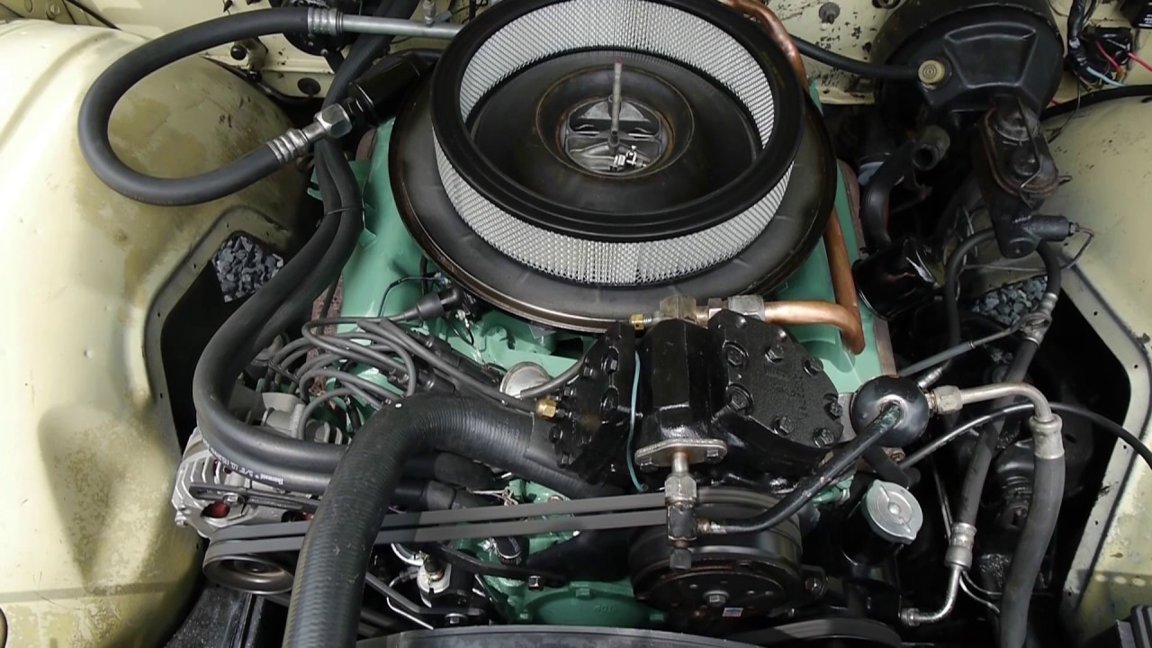 Chrysler Newport 1968 Engine Restoration - YouTube