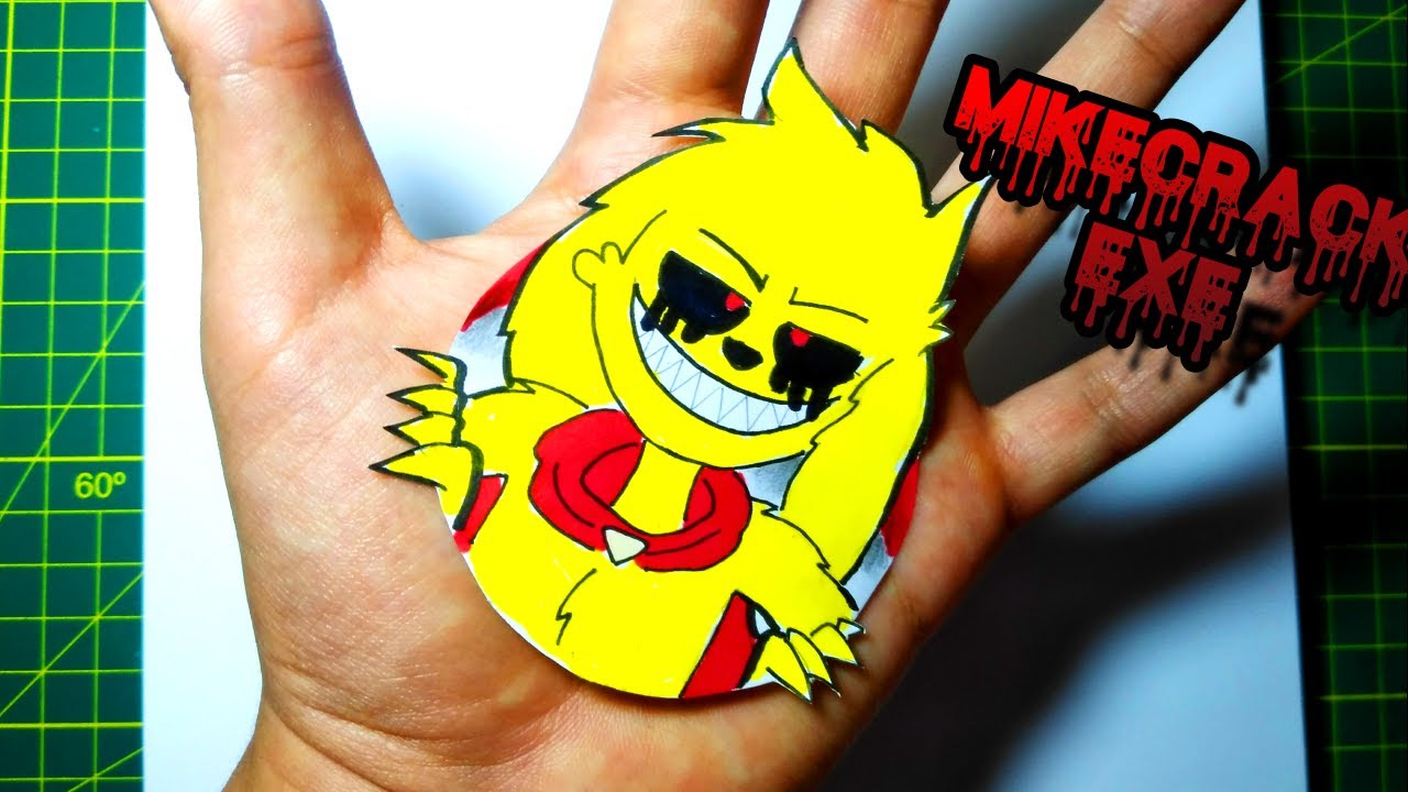 Cómo DIBUJAR a MIKECRACK.EXE 3D facil PASO a PASO | How to draw ...