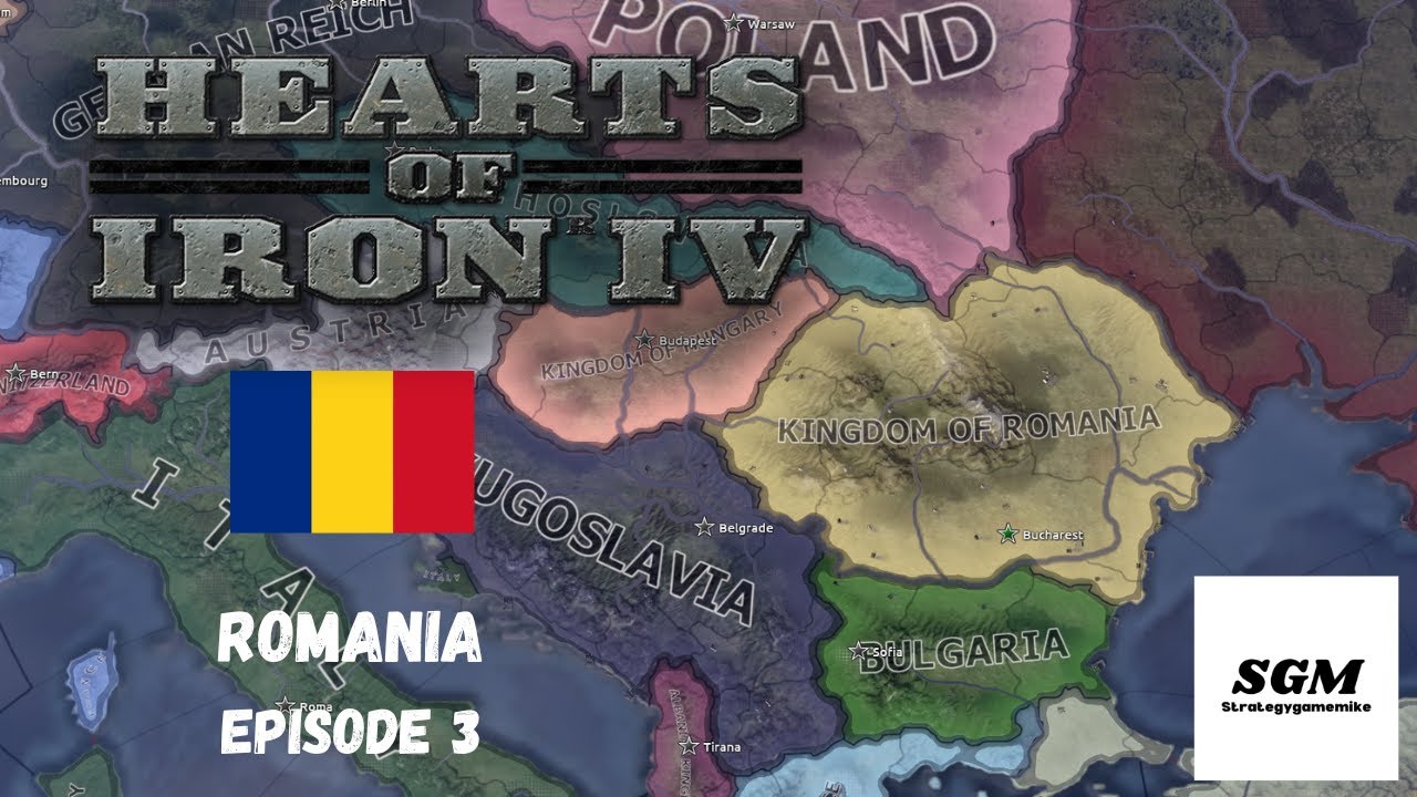 HEARTS OF IRON 4. LEGIONARY ROMANIA. Episode 3 - YouTube