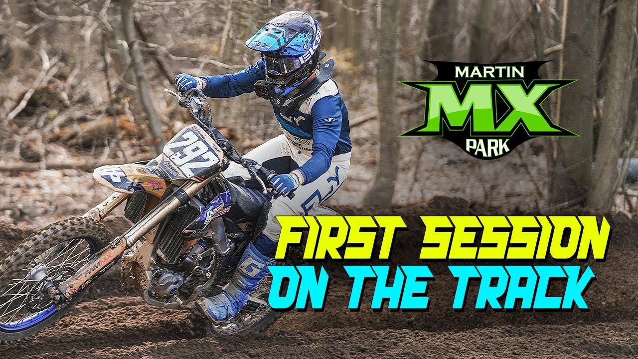 Sending EVERYTHING On My First Session On The Track - Martin MX Park ...