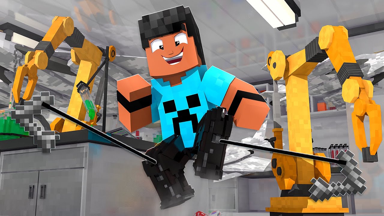 Minecraft: CRIEI UMA NOVA PERNA DE CYBORG! - CIÊNCIA #18 ‹ Al3xey ...