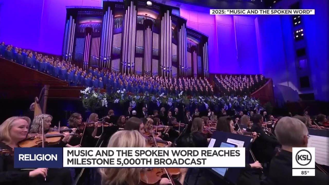 Music & the Spoken Word celebrates 5,000th broadcast - YouTube