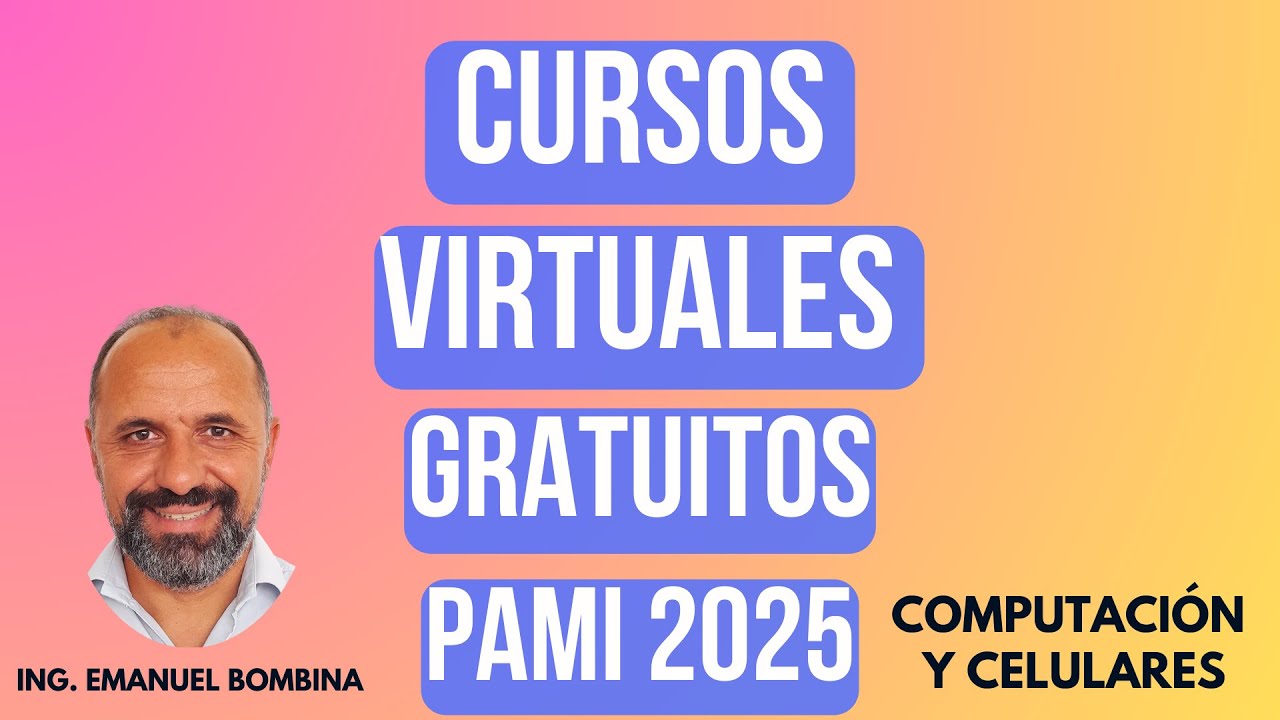 Cursada 2025 Cursos UPAMI - UFASTA - Ing. Emanuel Bombina - Sumate a los Cursos UPAMI - YouTube