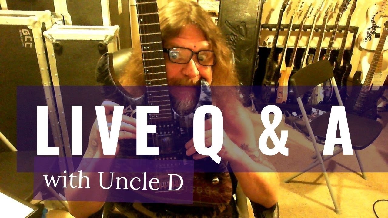 Live Q & A with Uncle D (aka Darrin Goodman) - YouTube